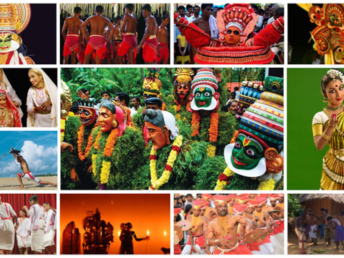 Kerala Culture Collage