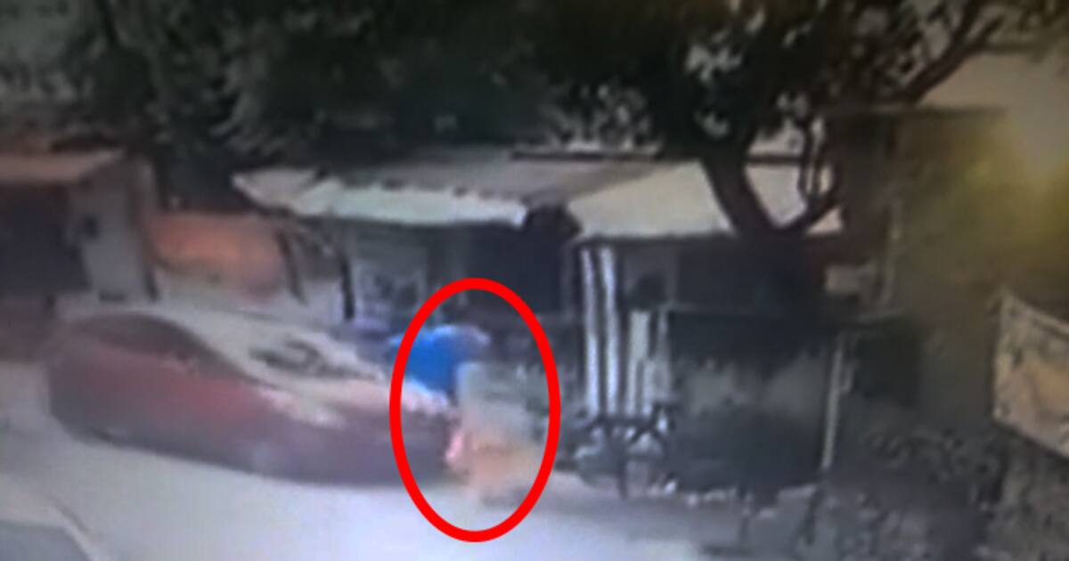 Speeding car runs into woman in Dehradun, caught on camera