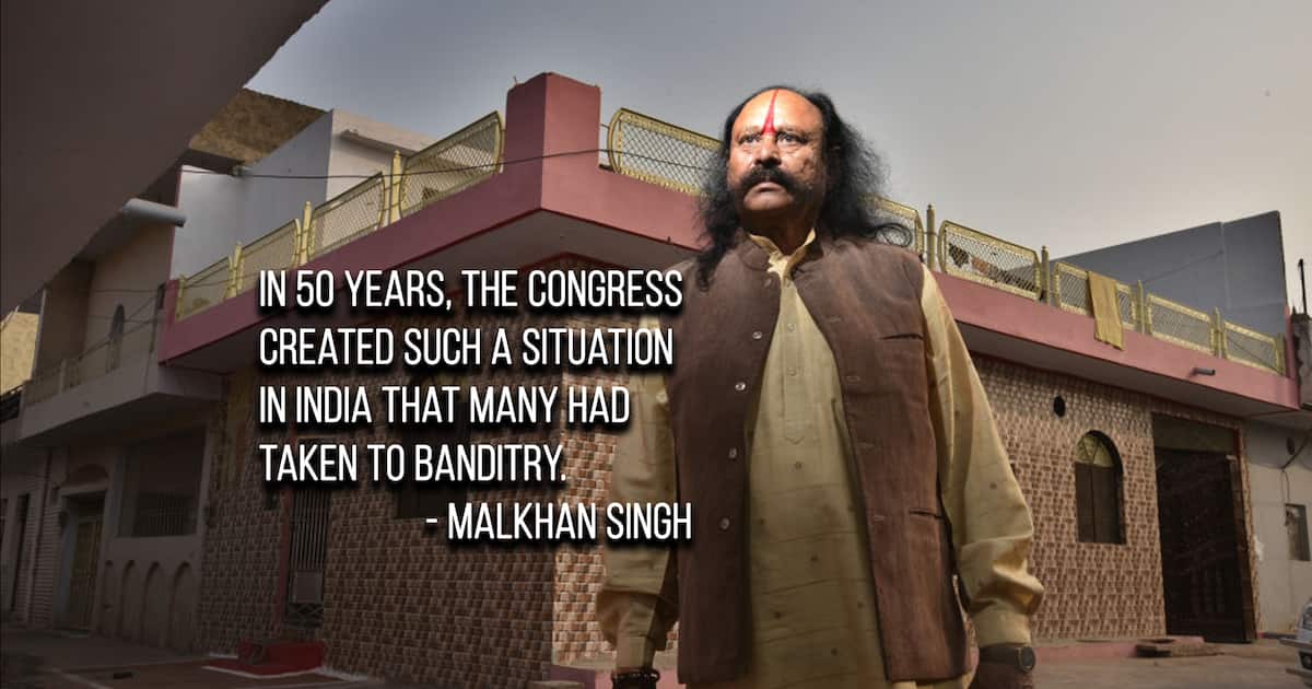India's bandit king Malkhan Singh joins BJP, reveals why he became 'daku'