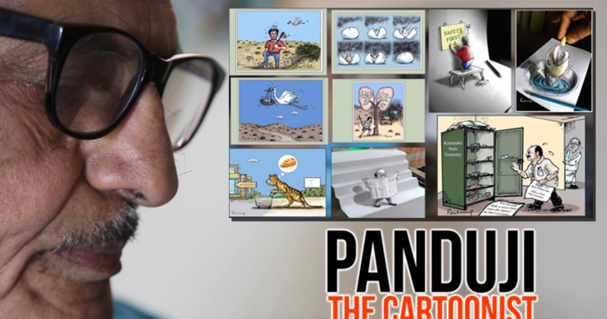 How 'Panduji the Cartoonist' turned his hobby into record-breaking ...