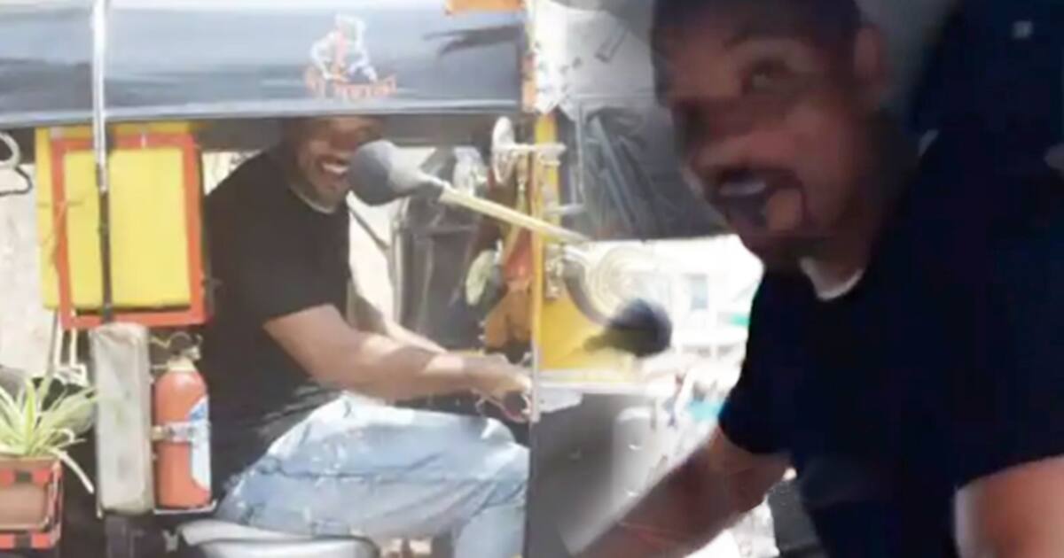 Hollywood actor Will Smith spotted driving auto in Mumbai streets ...