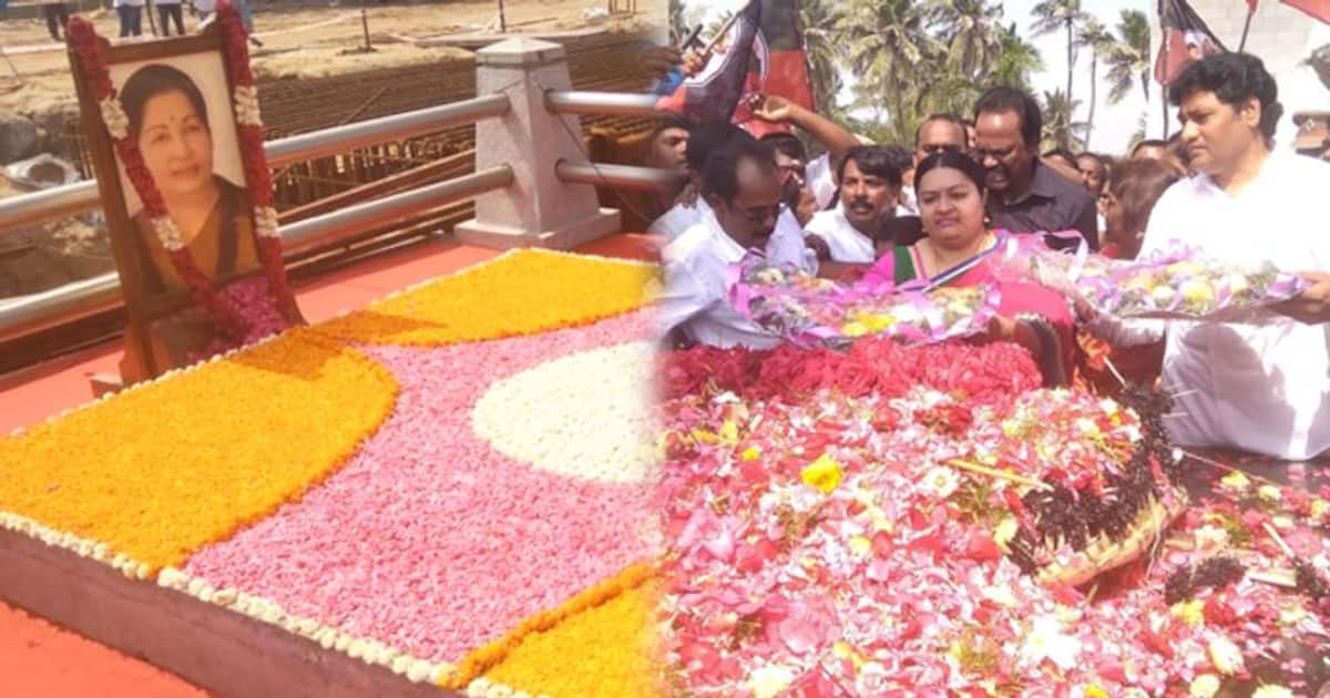 MGR's death anniversary: Deepa Jayakumar enters Jaya Memorial without ...