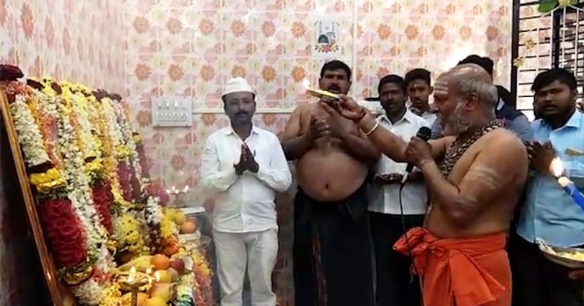 Ayyappa puja conducted at Dargah in Gadag to help devotee