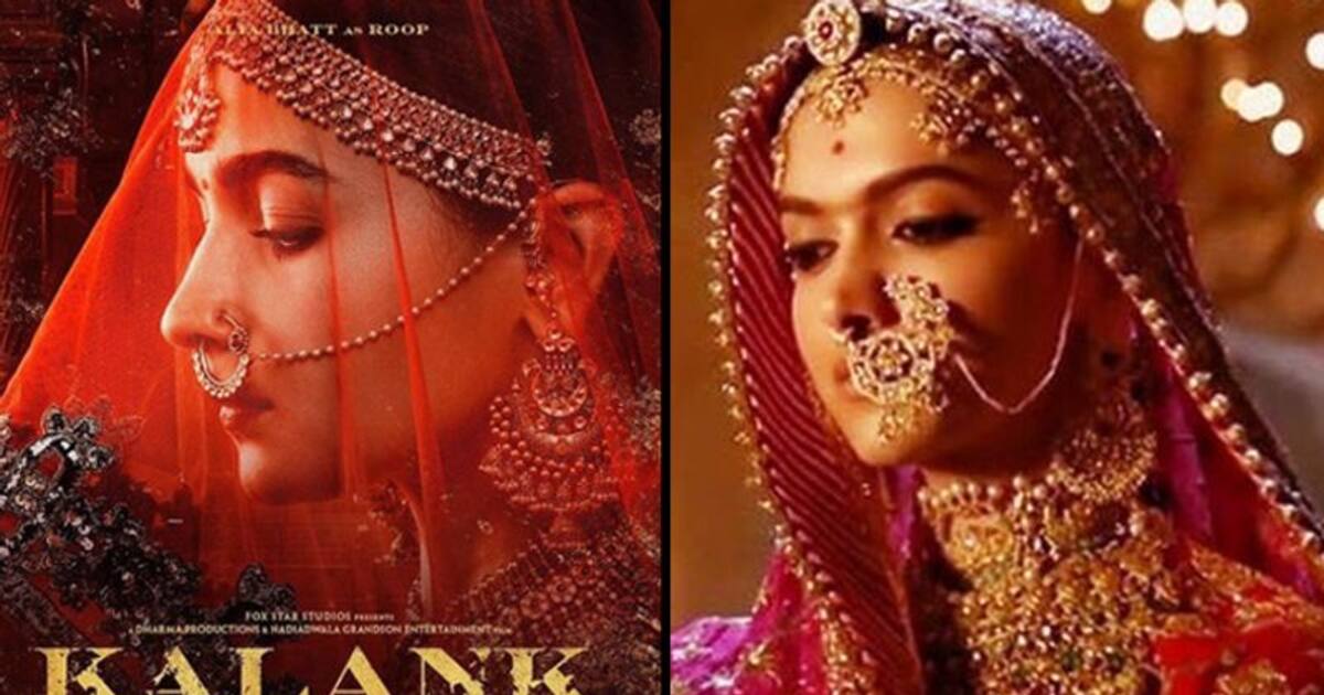 Alia Bhatt as Roop in Kalank is eerily similar to Deepika Padukone of ...
