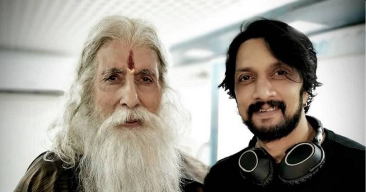 Kichcha Sudeep shares priceless moment with Amitabh Bachchan from Sye ...