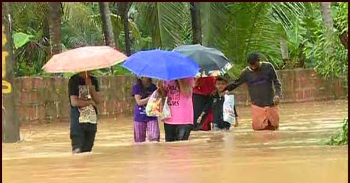 Kerala Rains Imd Issues Red Alert In 3 Districts