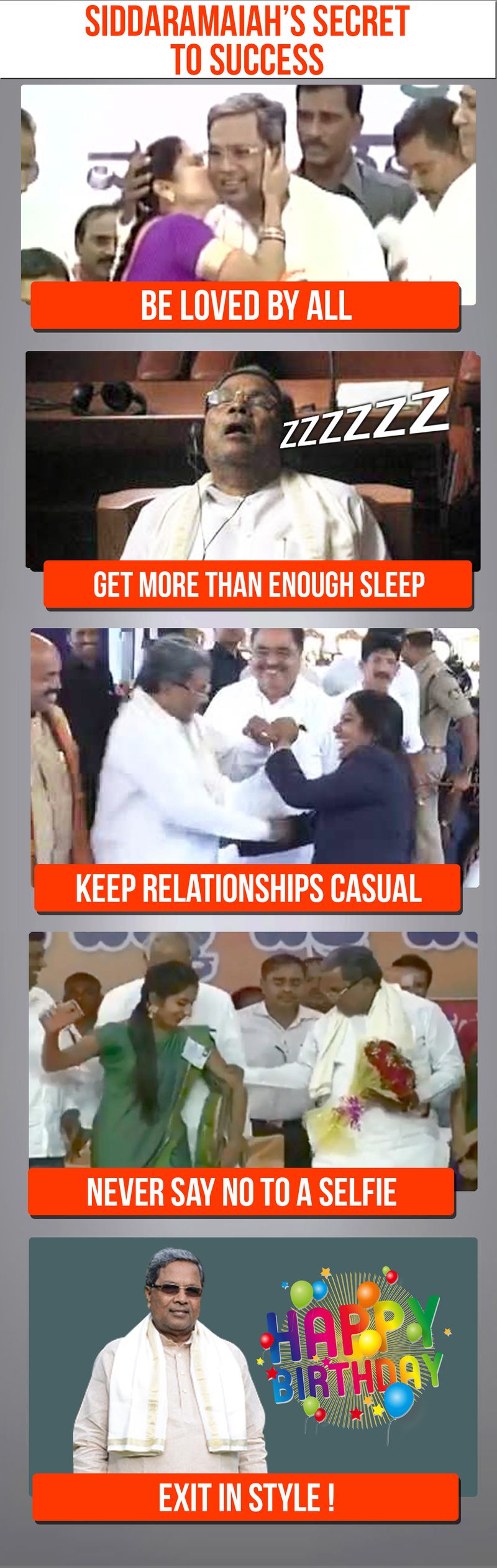 Happy Birthday Siddaramaiah: Former Karnataka CM’s secret of success