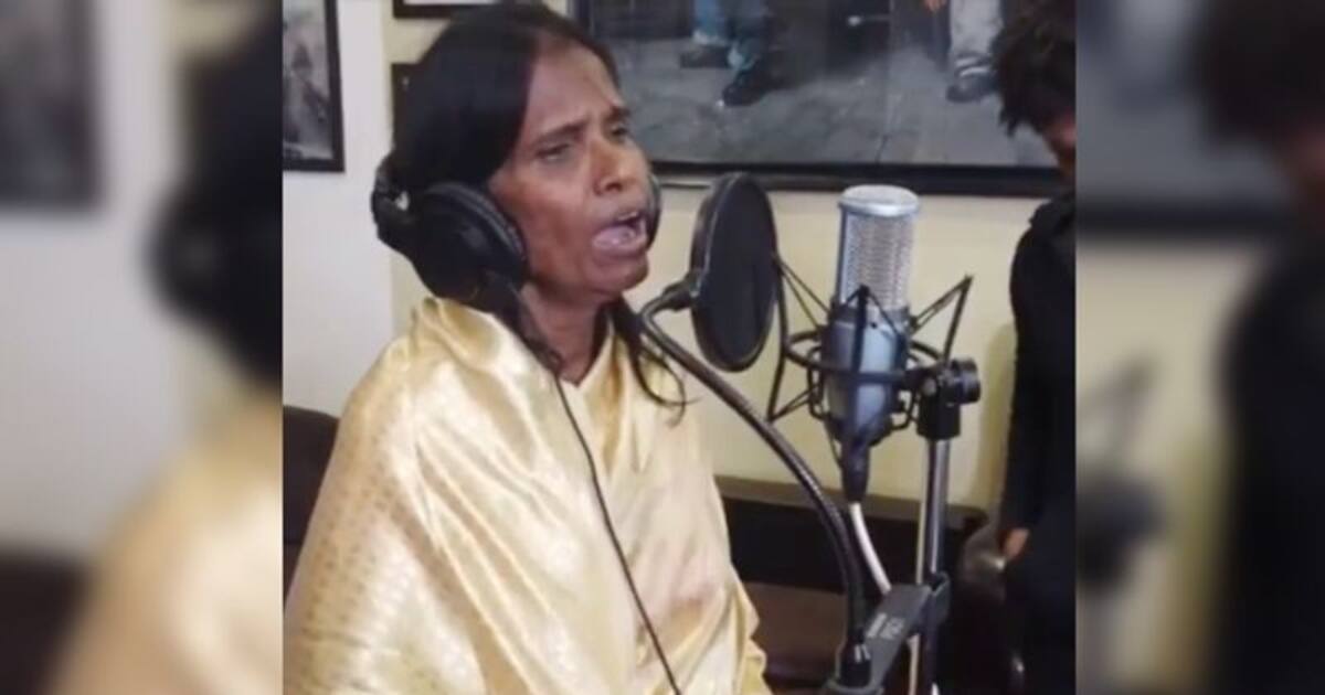 Ranu Mondal from Kolkata railway station to sing for Himesh Reshammiya ...
