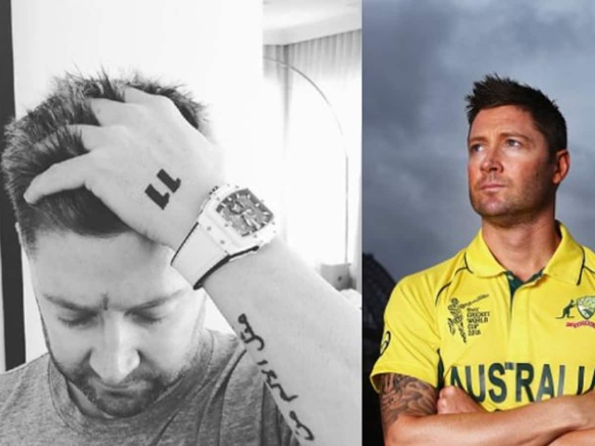 Michael Clarke Tattoo