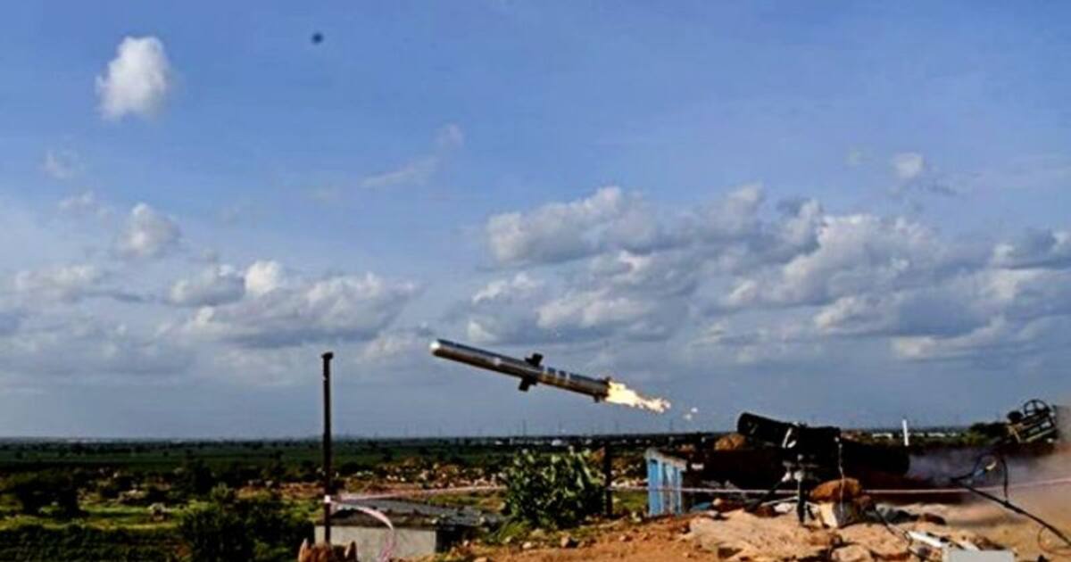 DRDO successfully flight-tests indigenously developed Man Portable ATGM ...