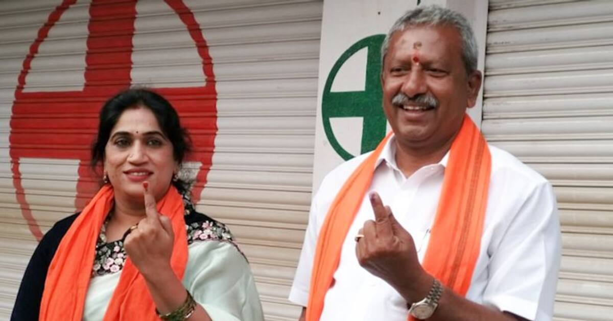 Karnataka by-election: Byrathi Basavaraj casts vote in KR Puram ...