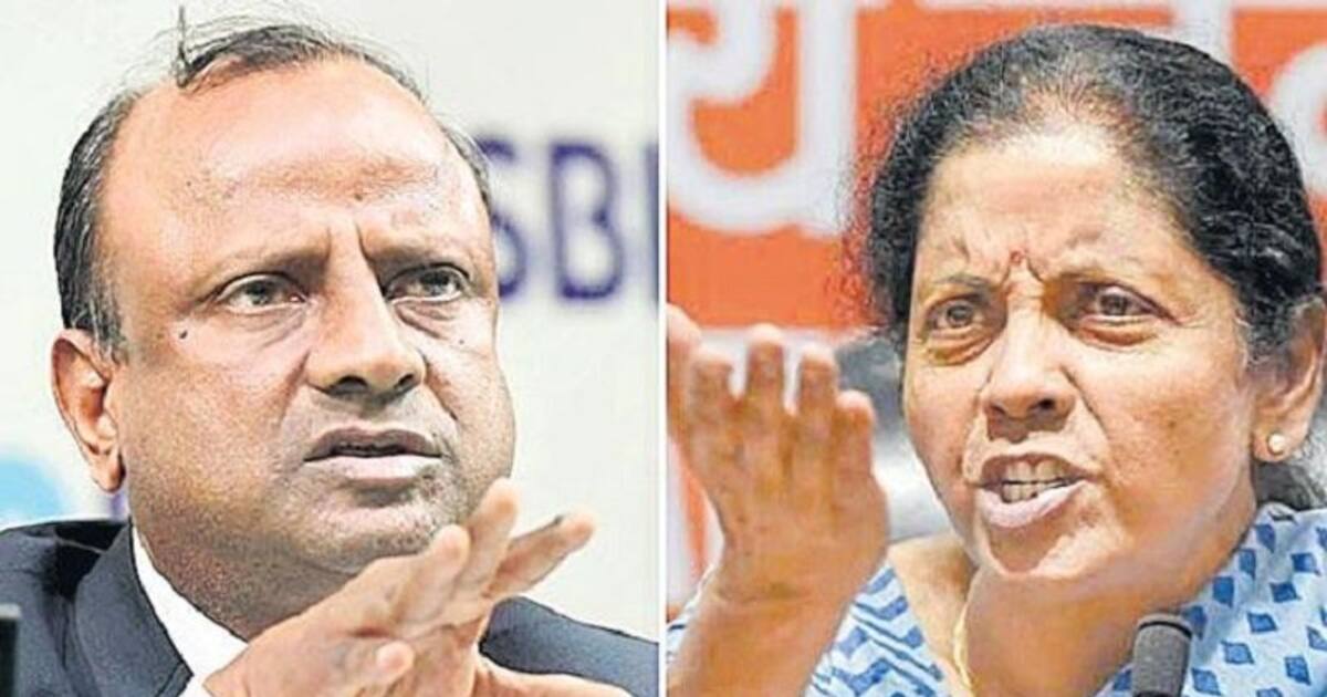 ఎస్‌బి‌ఐ చైర్మన్ ను అవమానించిన నిర్మలా సీతారామన్ ! | central finance ...