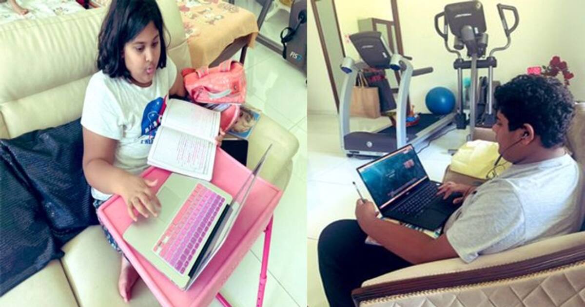 కరోనా ఎఫెక్ట్ తో మూతపడ్డ స్కూళ్లు... అయినా ఆగని కేటీఆర్ పిల్లల చదువులు ...