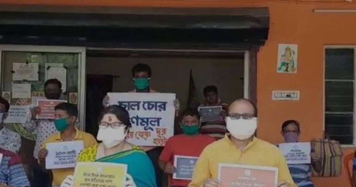 BJP MP Locket Chatterjee accuses TMC of stealing ration amid lockdown