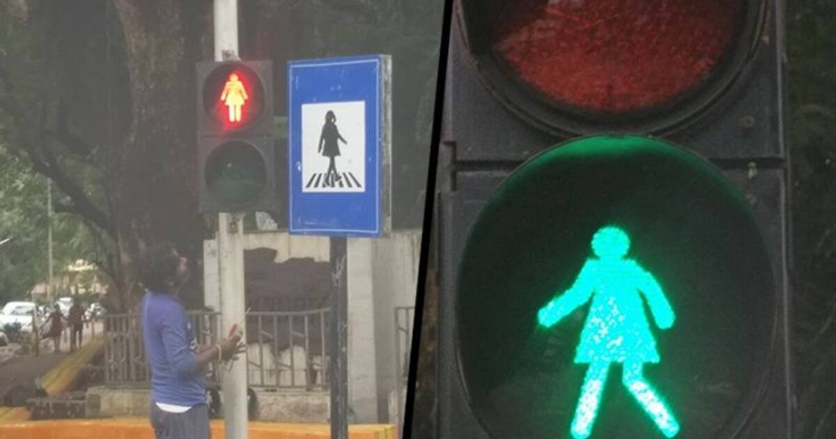 Mumbai traffic signals feature women pedestrian signage to promote ...