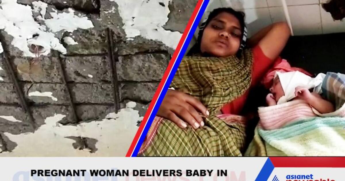 Leaky roof at health centre forces woman to give birth in tarpaulin tent