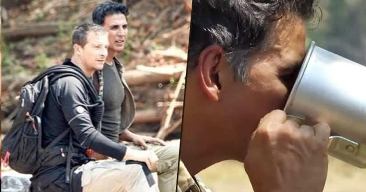 OMG! Akshay Kumar drinks elephant poop tea with Bear Grylls; watch teaser