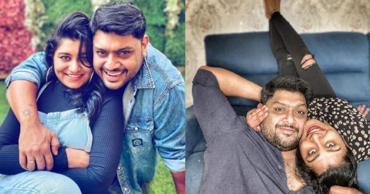 midhun ramesh wife lakshmi menon: 'അച്ഛനെ കണ്ടിട്ടുള്ളത് ഒന്നോ രണ്ടോ ...