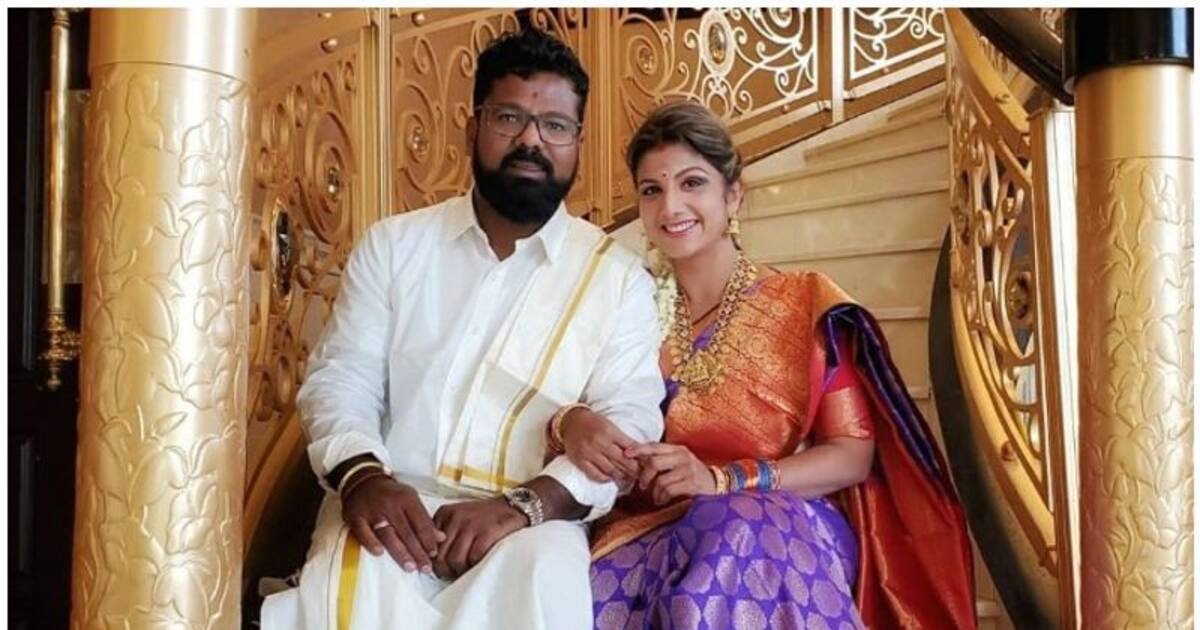 உறவினர் திருமணத்தில் பட்டு புடவையில் பேரழகியாய் மின்னிய நடிகை ரம்பா ...