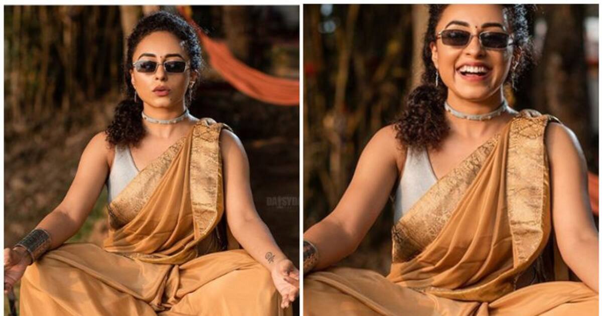 'മെഡിറ്റേഷന്റെ വിവിധ ഘട്ടങ്ങള്‍', കുസൃതിയുമായി വീണ്ടും പേളി മാണി ...