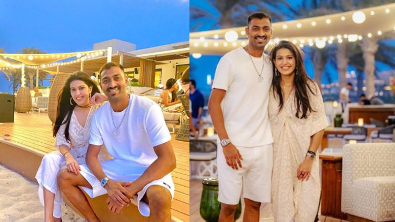 ದುಬೈ ಬೀಚ್‌ನಲ್ಲಿ ಪತ್ನಿ ಜೊತೆ ಕೃನಾಲ್‌ ಪಾಂಡ್ಯ - ಫೋಟೋ ವೈರಲ್‌! | krunal ...