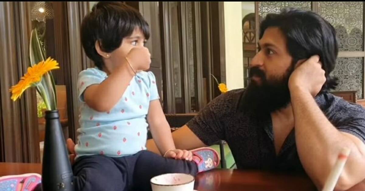 Here is how Yash gets a dose of himself from daughter Ayra