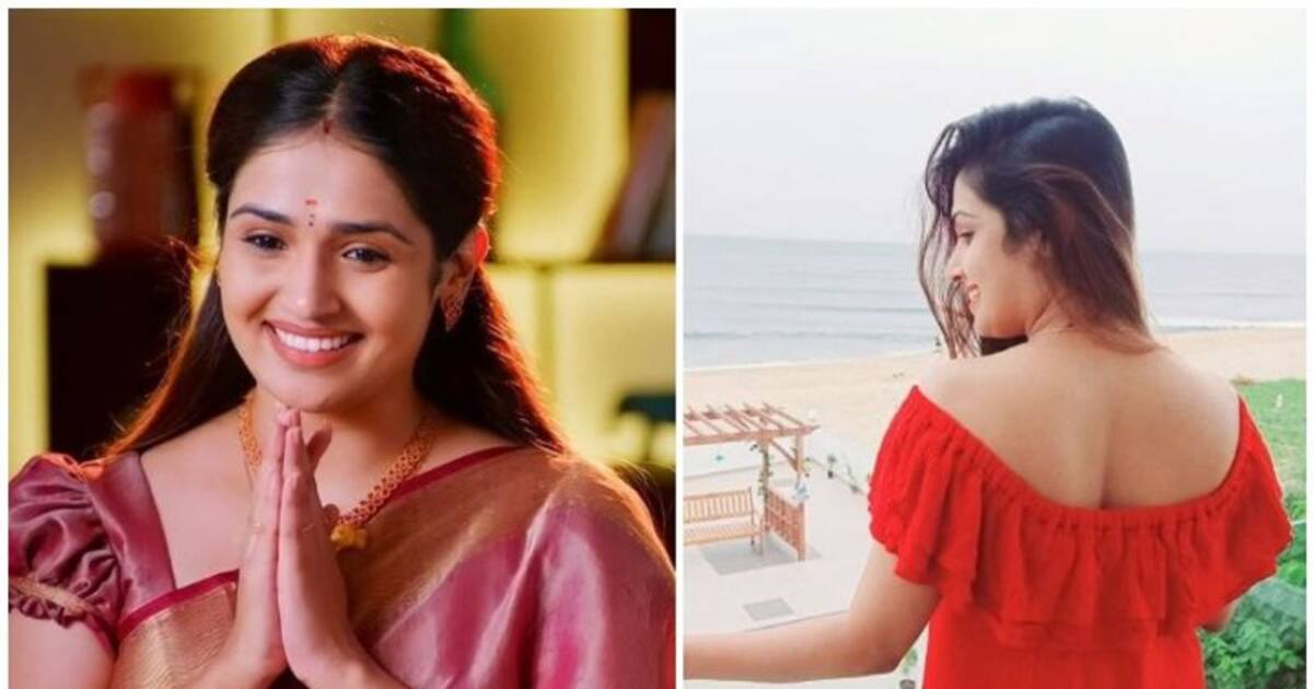 'அபியும் நானும்' சீரியல் நடிகை படு மாடர்ன் உடையில்... பாடாய் படுத்திய ...