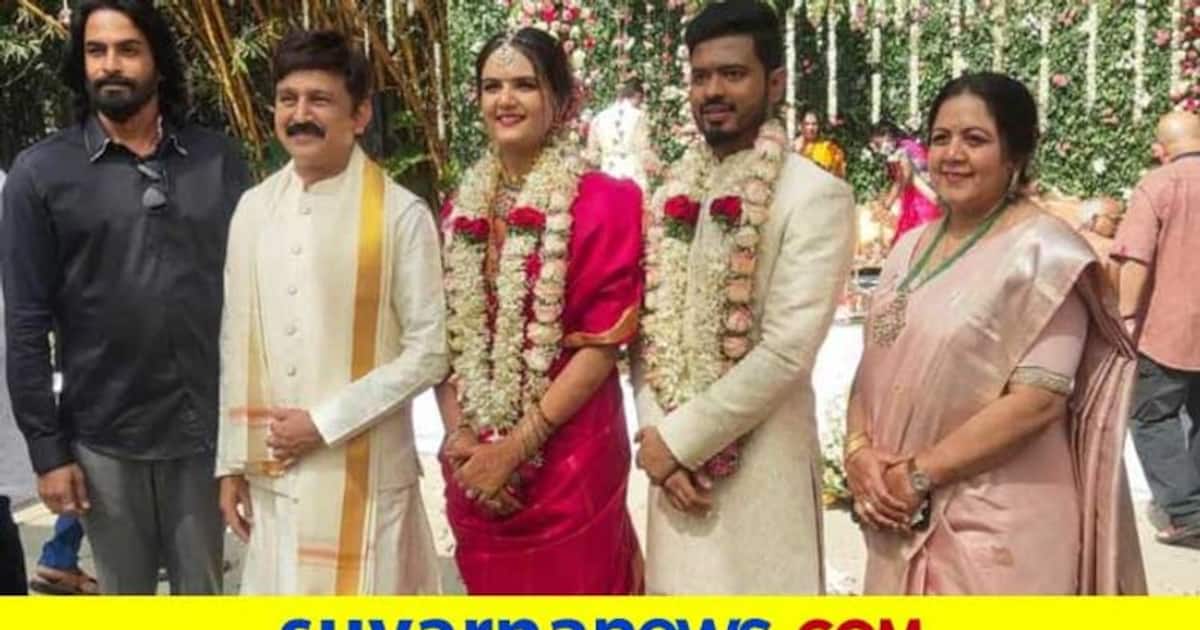 ದಾಂಪತ್ಯ ಜೀವನಕ್ಕೆ ಕಾಲಿಟ್ಟ ರಮೇಶ್ ಅರವಿಂದ್ ಪುತ್ರಿ ನಿಹಾರಿಕಾ; ಮದುವೆ ಸಂಭ್ರಮದ ...