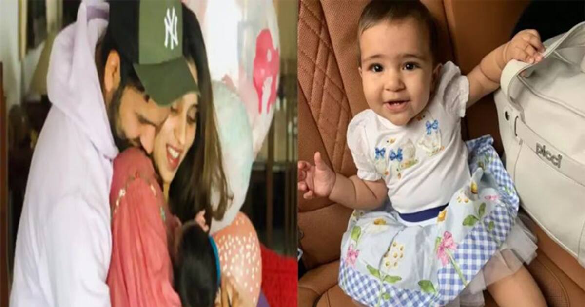 Rohit Sharma's wife Ritika Sajdeh shares adorable pictures of daughter ...