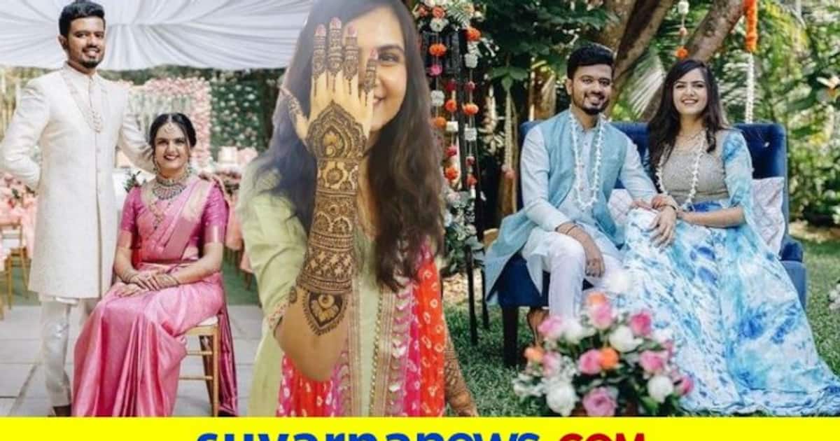 ನಟ ರಮೇಶ್ ಪುತ್ರಿ ಮೆಹಂದಿ ಶಾಸ್ತ್ರ, ಮದುವೆ ಸಂಭ್ರಮದ ಫೋಟೋ ವೈರಲ್! | Actor ...