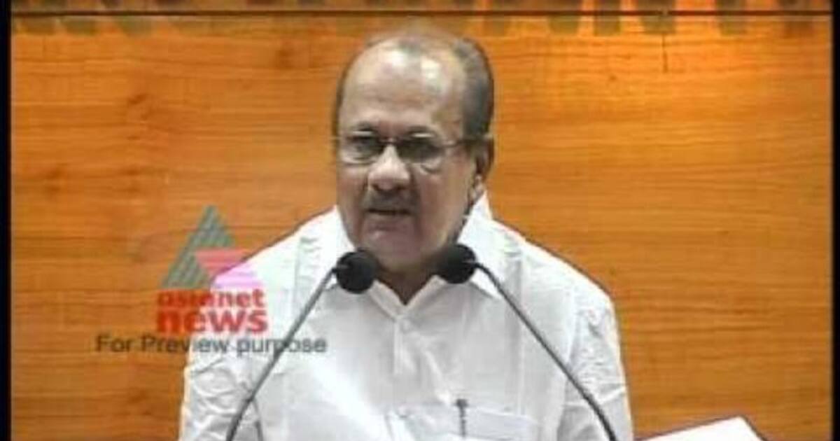 മുൻ മന്ത്രി കെകെ രാമചന്ദ്രൻ മാസ്റ്റർ അന്തരിച്ചു | former minister of ...