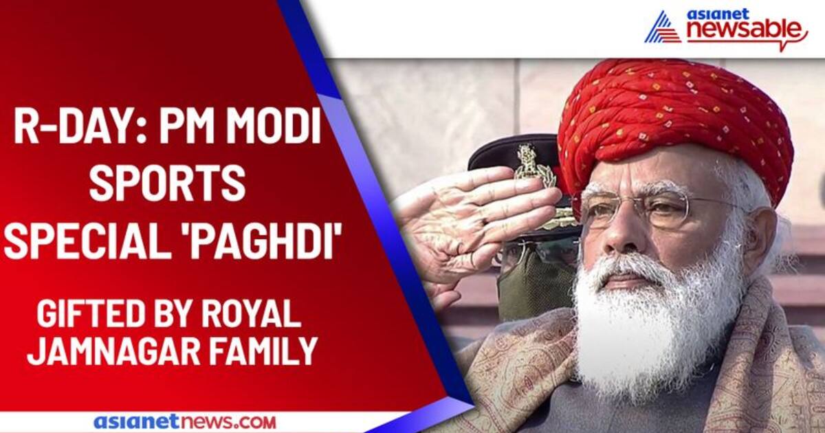 Republic Day: PM Modi sports special 'paghdi' gifted by Royal Family of ...