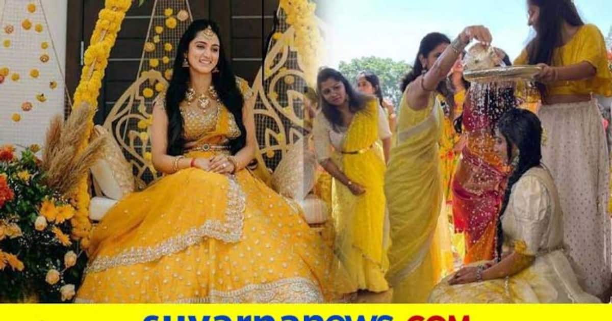 ಡಿಕೆ ಶಿವಕುಮಾರ್ ಪುತ್ರಿ ಐಶ್ವರ್ಯಾ ಅರಿಶಿನ ಶಾಸ್ತ್ರ.. ಮದುವೆಗೆ ಯಾರೆಲ್ಲ ಬರ್ತಾರೆ ...