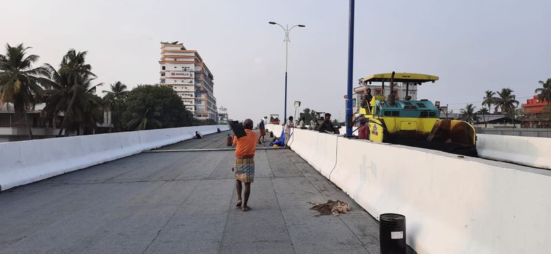 ദിവസങ്ങള്‍ മാത്രം; രണ്ടാം ഉദ്ഘാടനം കാത്ത് പാലാരിവട്ടം പാലം, ഭാര പരിശോധന ...