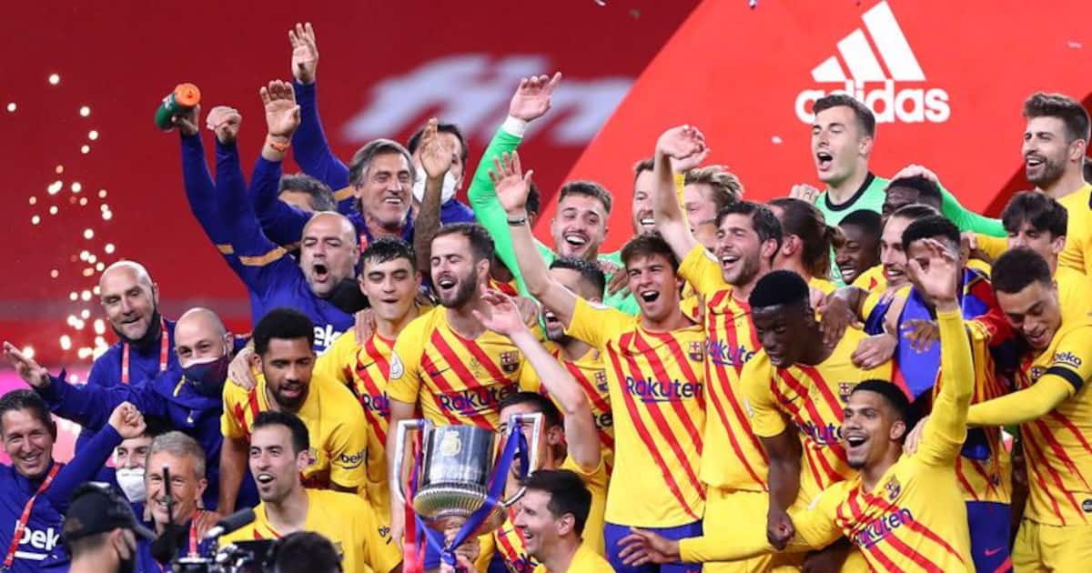 Copa del Rey 2020-21 final: Lionel Messi scores brace to hand Barcelona ...
