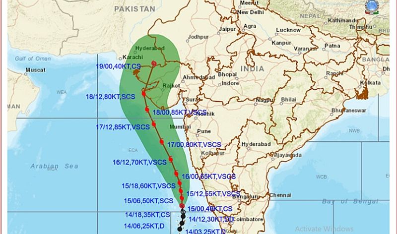 About Cyclone Hudhud Path And Affected Area Map Live