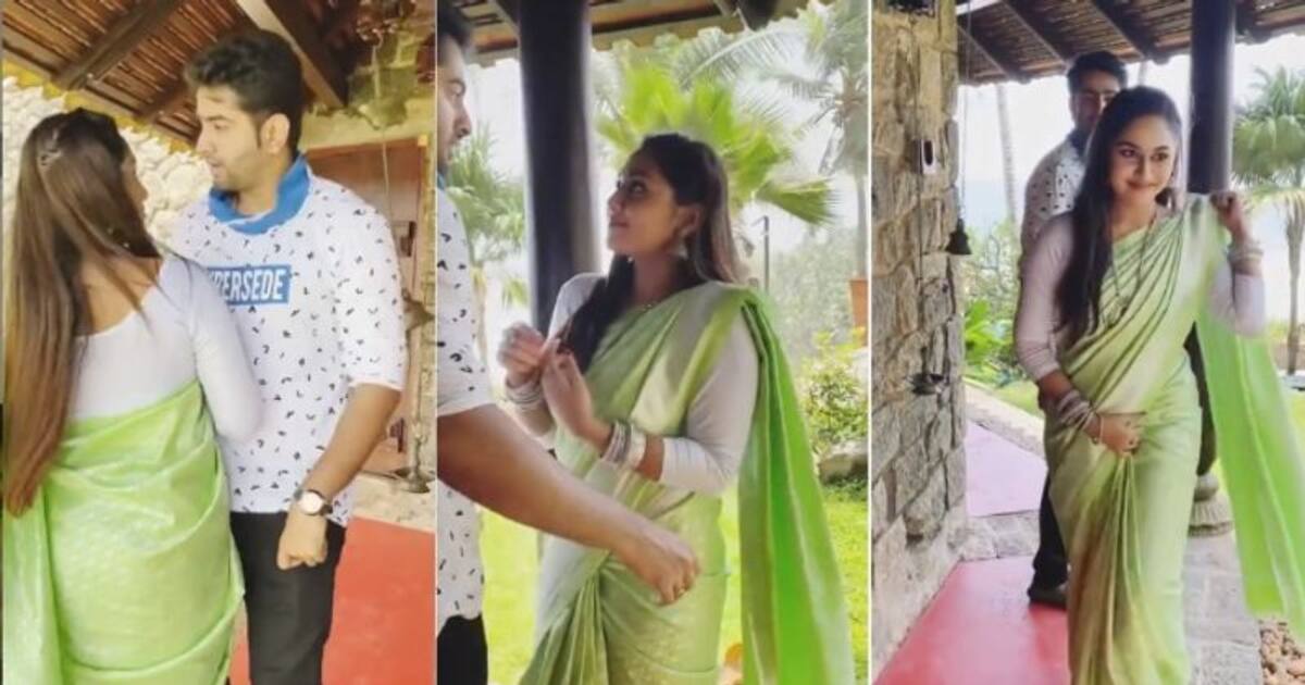 'അമ്പാടിക്കൊപ്പം റൊമാന്റിക്കായി അലീന പീറ്റർ'; വീഡിയോ പങ്കുവച്ച് ശ്രീതു ...