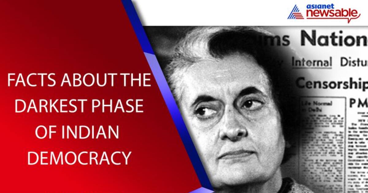 Emergency of 1975: The Darkest Period In Indian Democracy