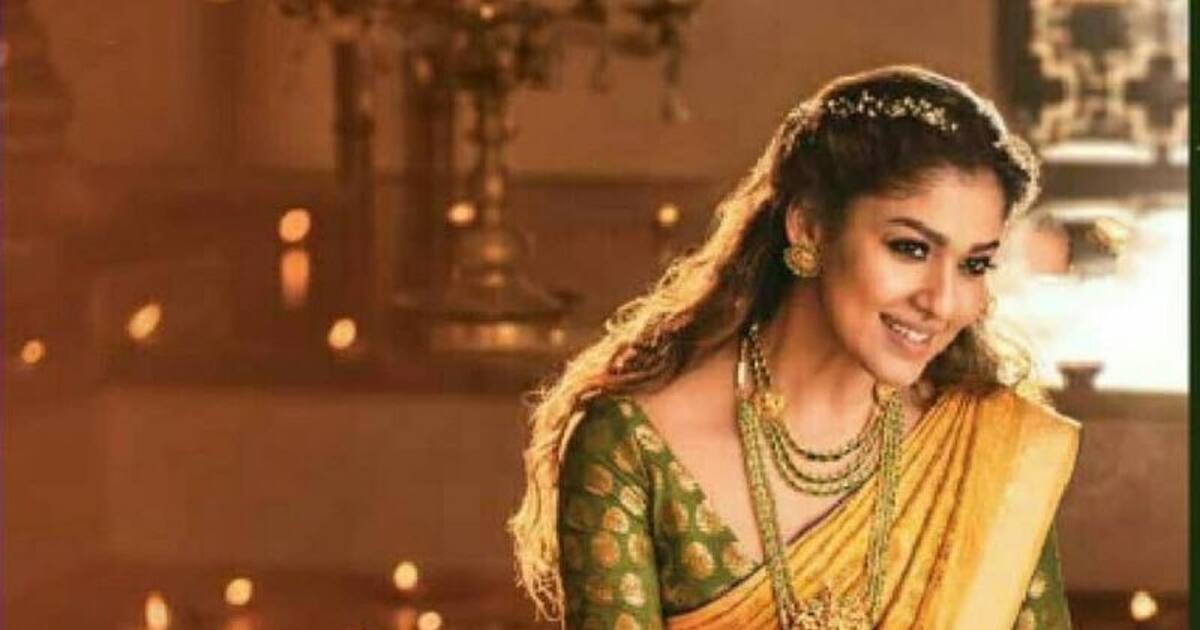 மணப்பெண் கெட்டப்பில் மனதை அள்ளும் நயன்தாரா... கழுத்து நிறைய நகைகளுடன் ...