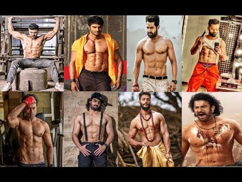 సిక్స్ ప్యాక్‌ స్టార్స్ః అఖిల్‌, ప్రభాస్‌, ఎన్టీఆర్‌, బన్నీ, నాగ్ ...