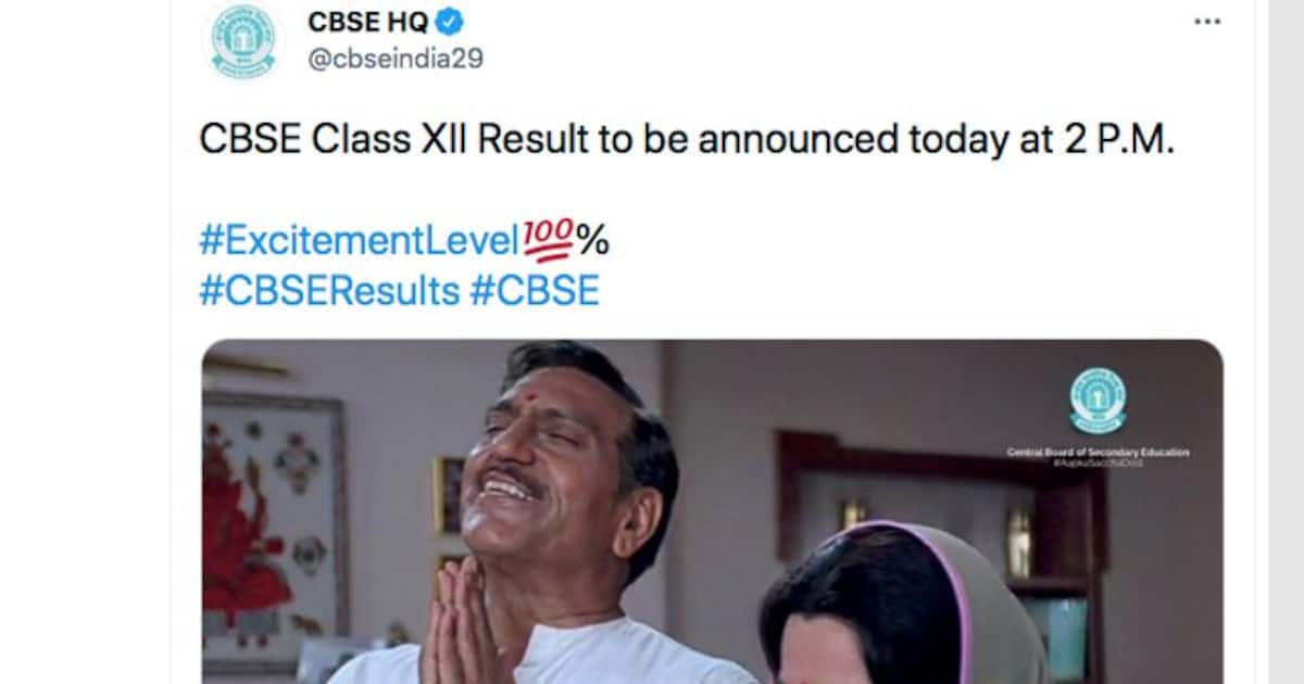 Netizens left amused as CBSE uses 'DDLJ' meme for result announcement ...