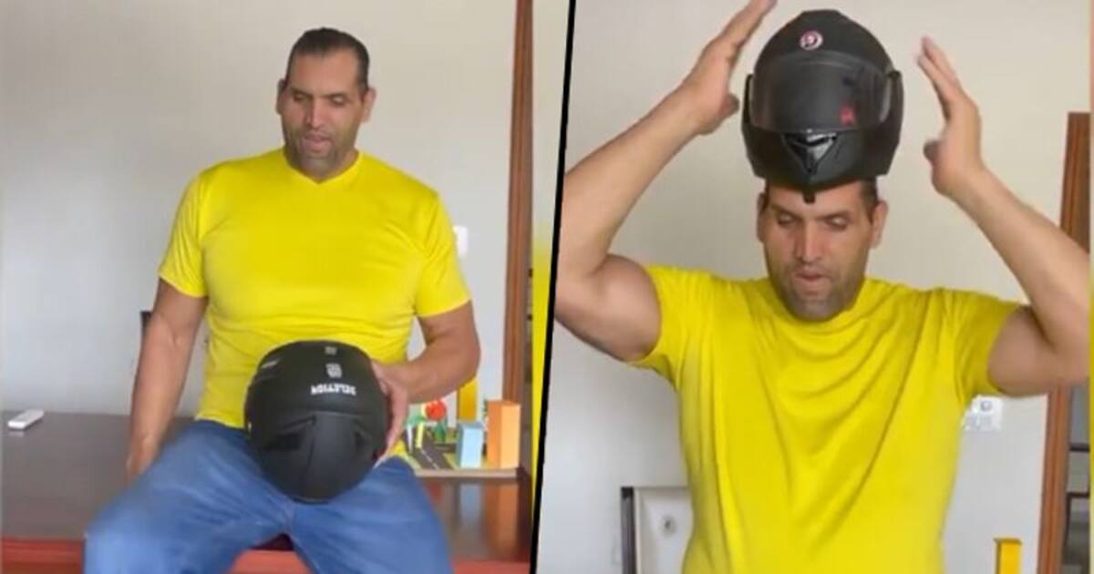 Mumbai Police and 'The Great Khali' will teach you the importance of ...