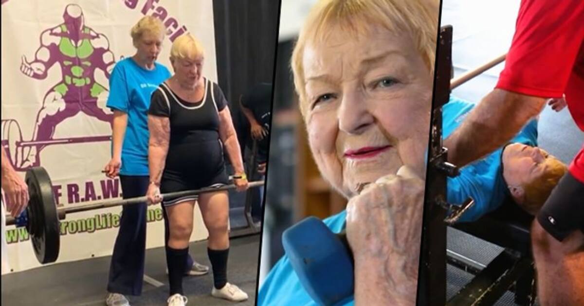 Watch: World's Oldest Powerlifter; 100-year-old woman will inspire you
