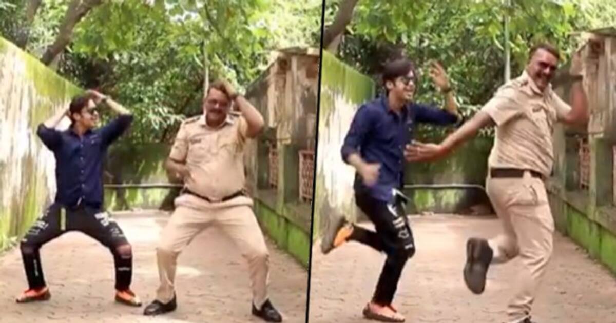 Mumbai Cop has gone viral for his sensational dance moves; watch video