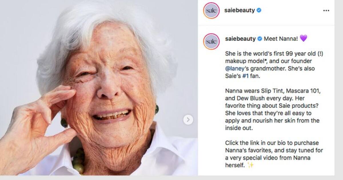 'Stealing hearts': 99-year-old US woman models for granddaughter's ...