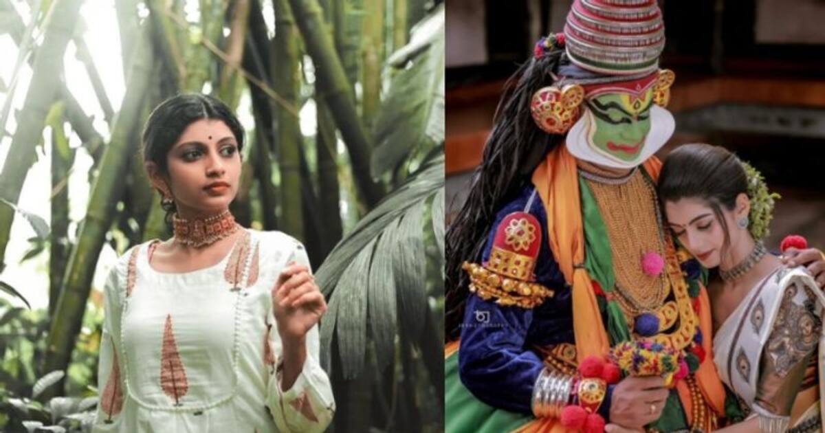 'ഭഗവാന്റെ വേഷത്തിൽ അച്ഛനും, അച്ഛന്റെ കരവലയത്തിൽ ഞാനും'; ചത്രവുമായി ...