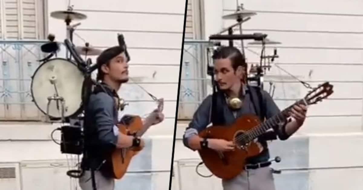 One-man Orchestra From Argentina; Viral video stuns netizens