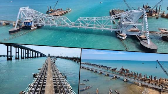 New Pamban Bridge: Here's how India's first vertical sea bridge will ...