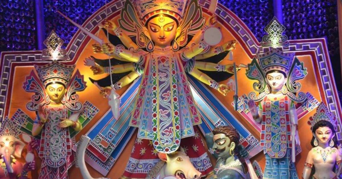 When is Durga Puja 2022? What are the 10 weapons in Maa Durga's hands ...