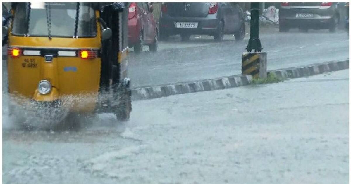 Kerala Rains Heavy Rain Causes Water Logging In Thiruvananthapuram